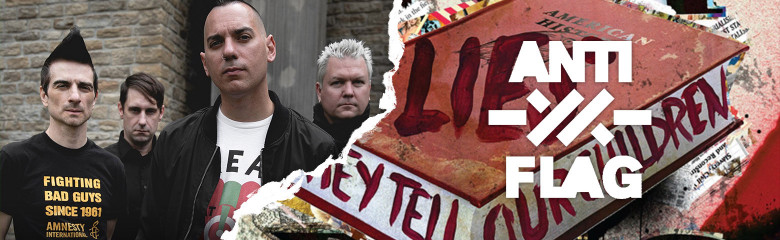 Lanzamiento Anti-Flag - Lies They Tell Our Children | Re-Vuelta Radio
